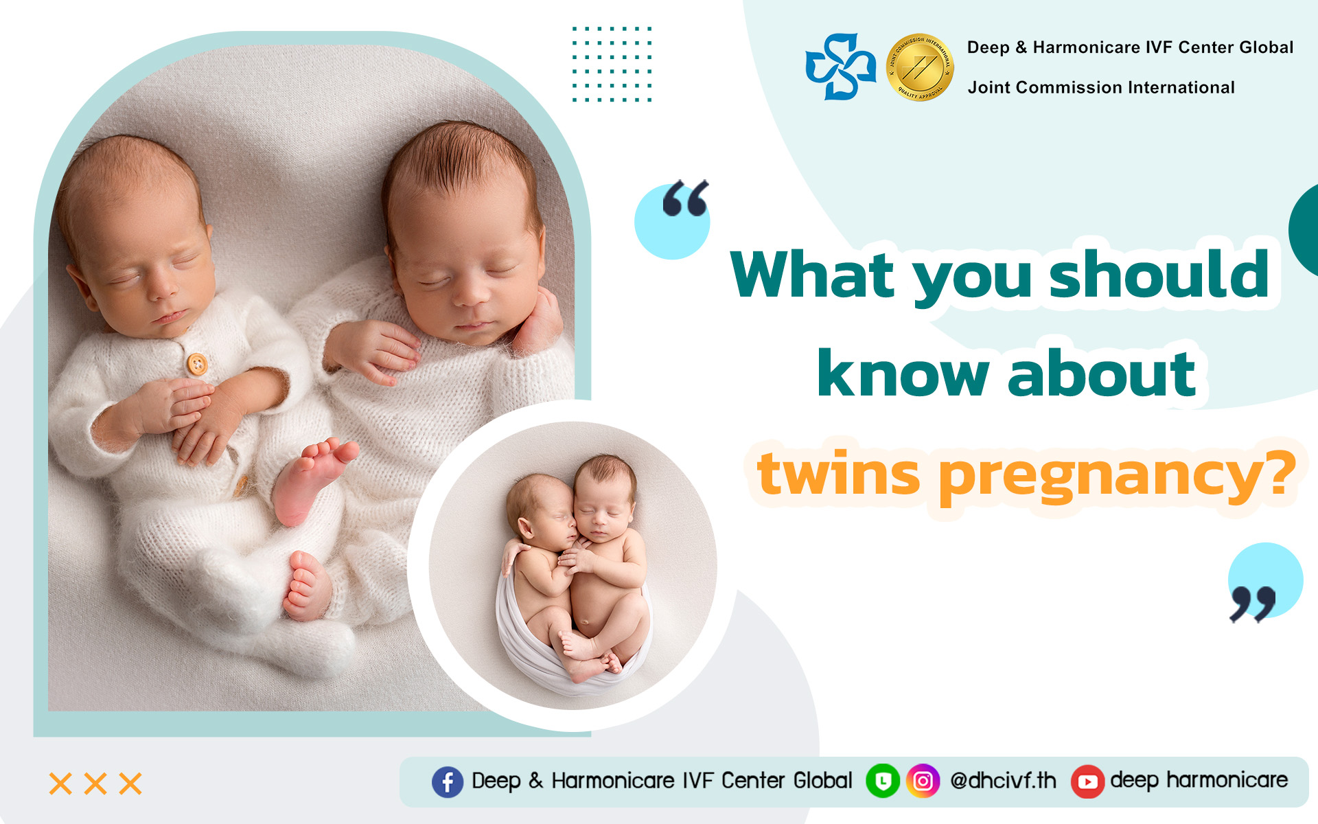 Essential information about twins pregnancy, type of twin | DHC