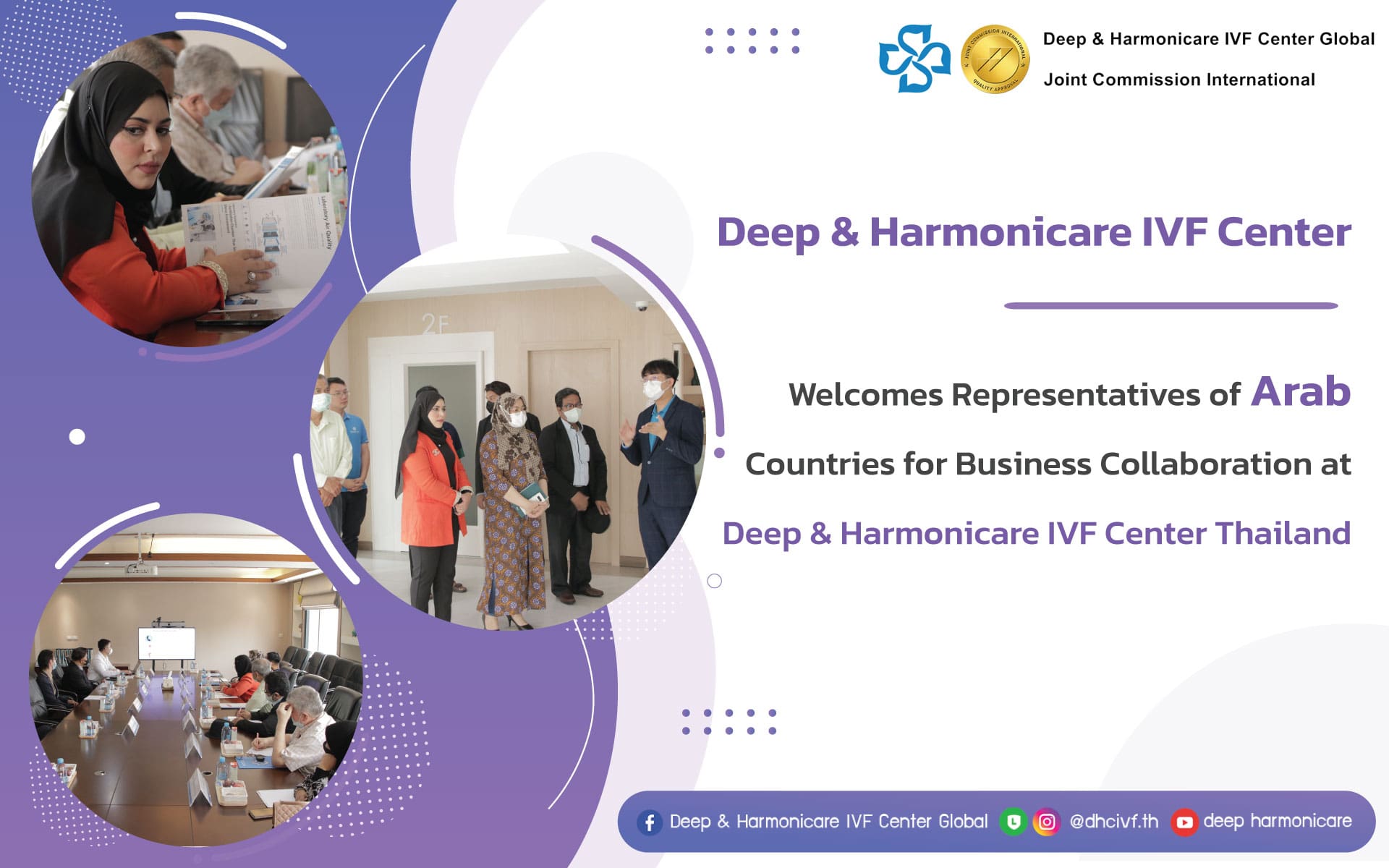 ARAB COUNTRIES FOR COLLABORATION | DHC IVF Center